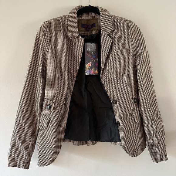 Neslay | Jackets & Coats | Neslay Brown Blazer Size | Poshmark